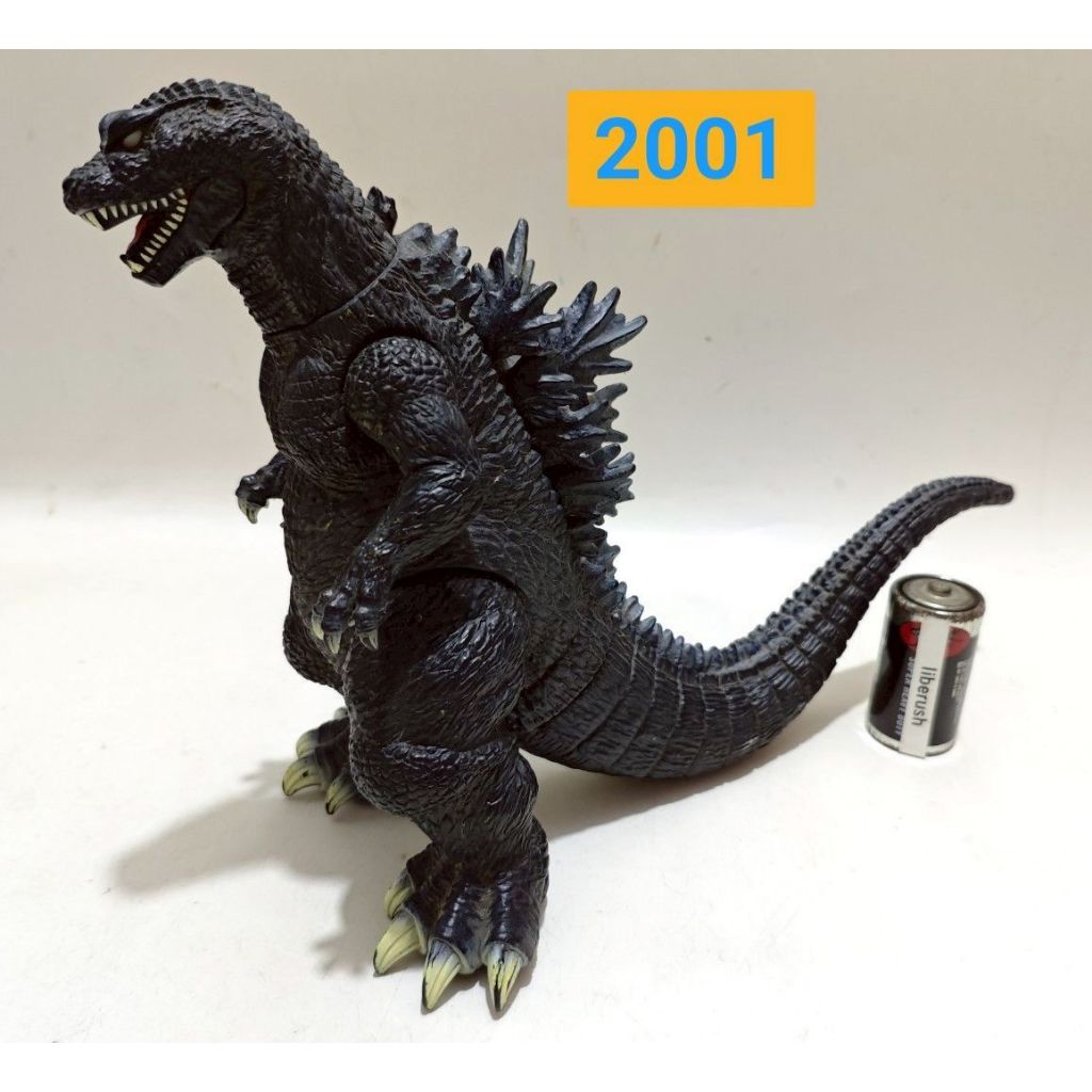 Jual Vintage 2001 toho bandai BIG sofubi godzilla GMK mothra king ...