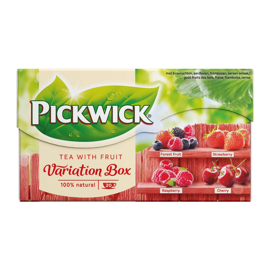 Jual Pickwick Tea With Fruit Sachet 100% Original warna merah variation ...