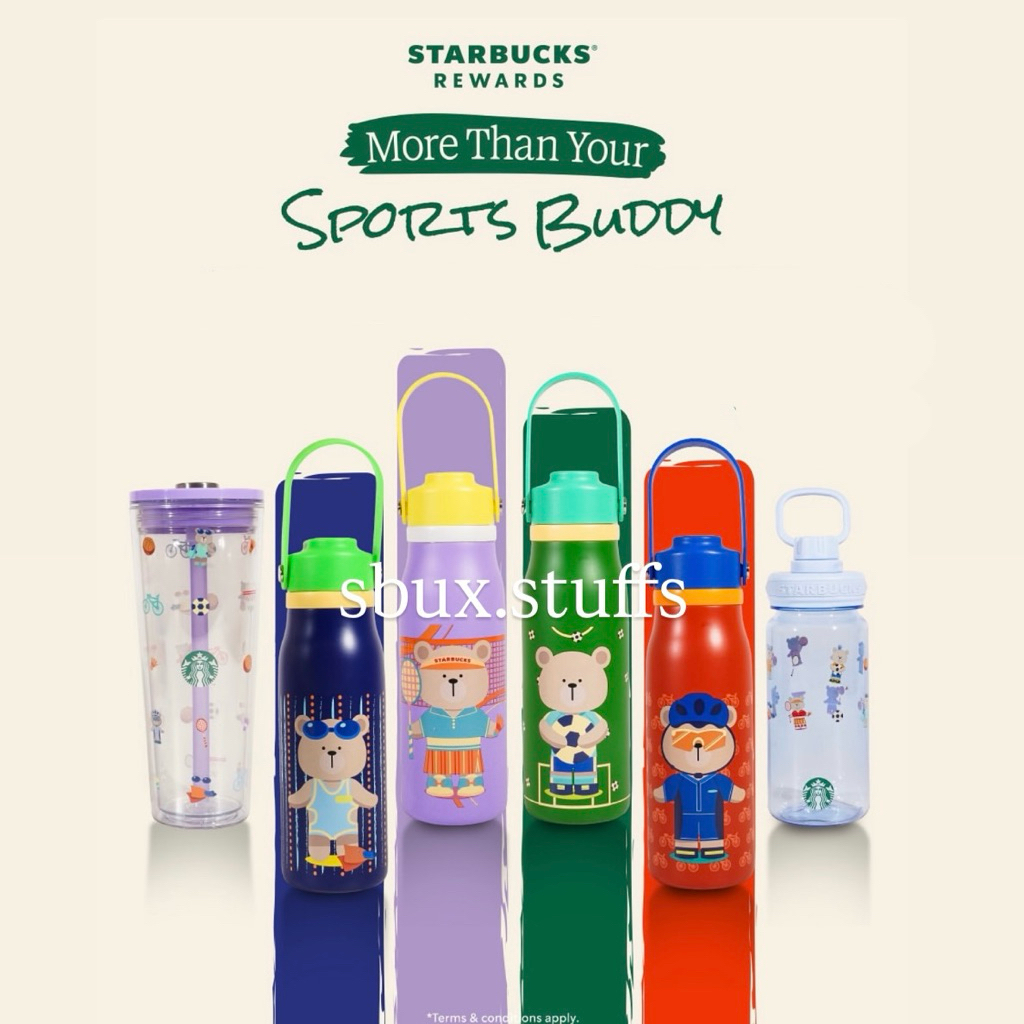Jual Original Starbucks Tumbler Autumn Sports Buddy Siren Anniversary ...