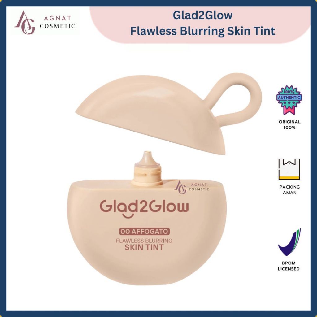 Jual GLAD2GLOW FLAWLESS BLURRING SKIN TINT SHADE 01 BUTTERCREAM | 02 ...