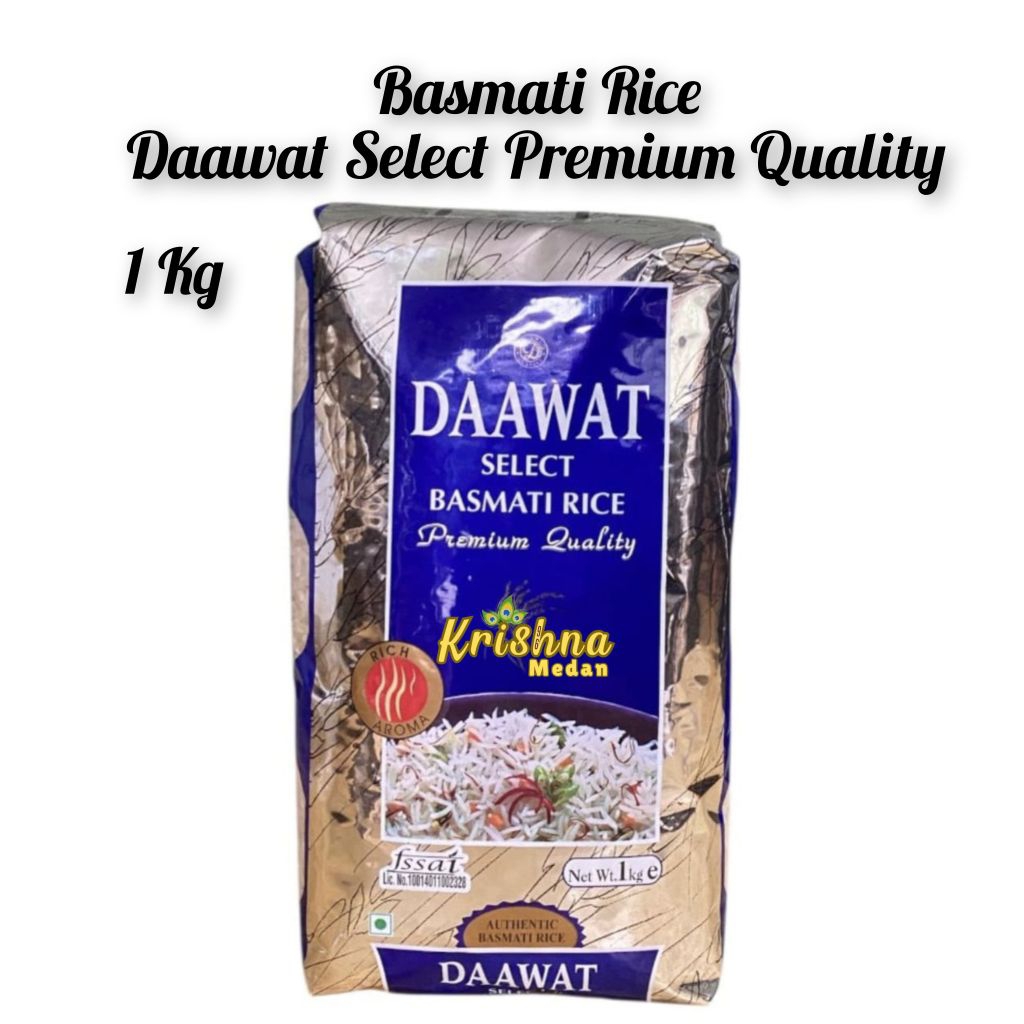 Jual Basmati Rice Daawat Select Premium Quality 1KG | Shopee Indonesia