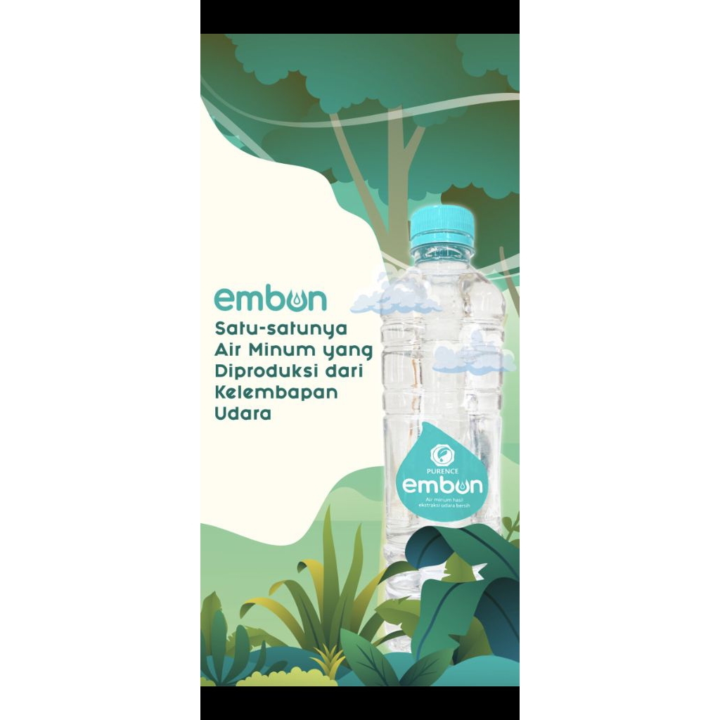 Jual Embun water by purence 500ML (air mineral) 1 Dus isi 24 botol ...