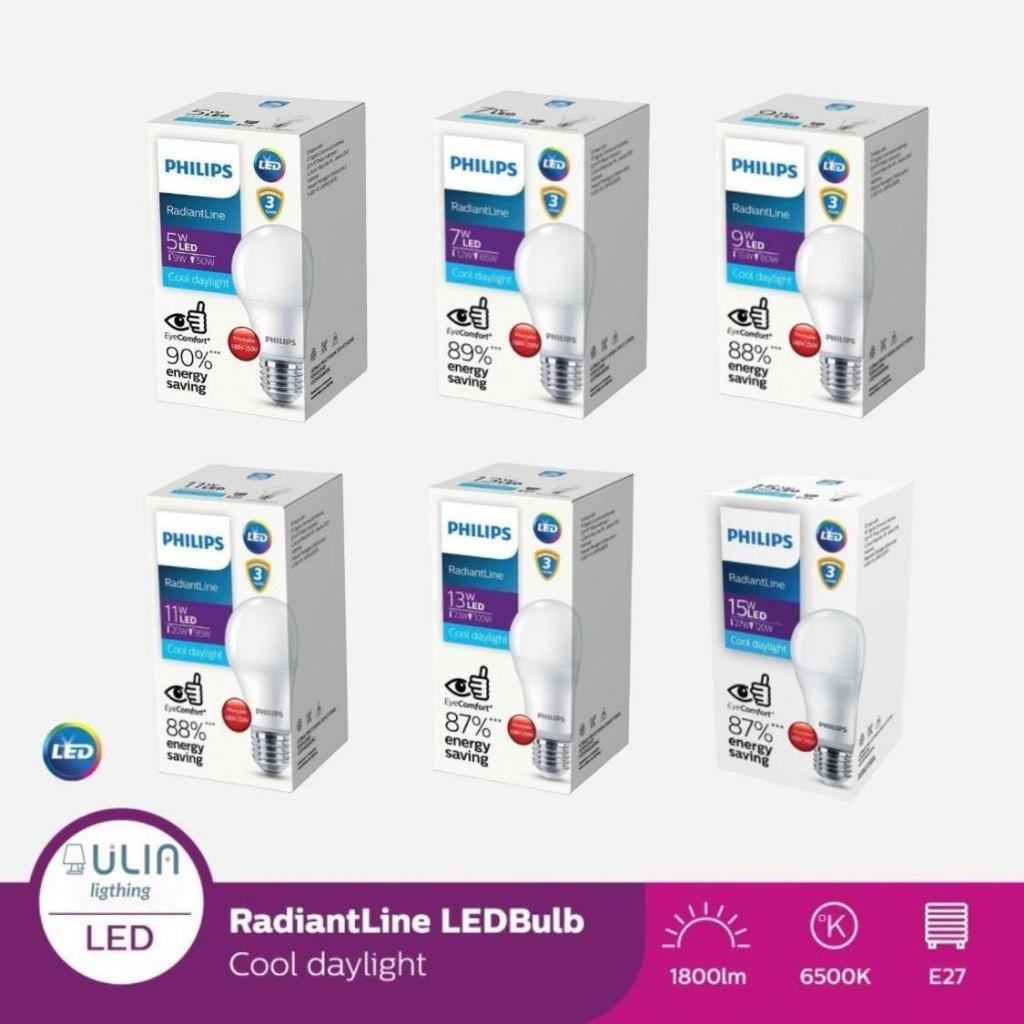 Jual Lampu LED Bohlam Philips Essentials RadiantLine 3W 5W 7W 9W 11W ...