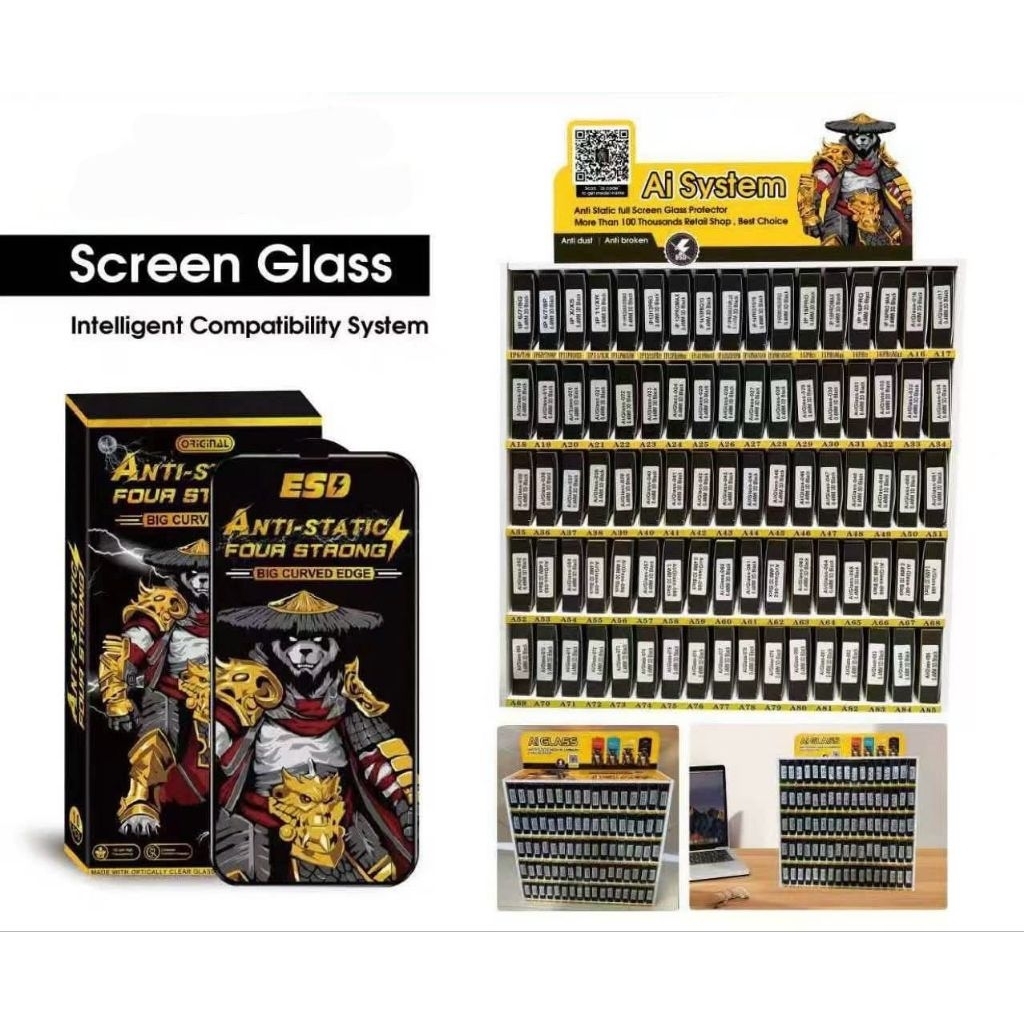 Jual MAGIX BOX AI TEMPERED GLASS ESD SCAN KODE QR UNTUK MENCARI MODEL ...