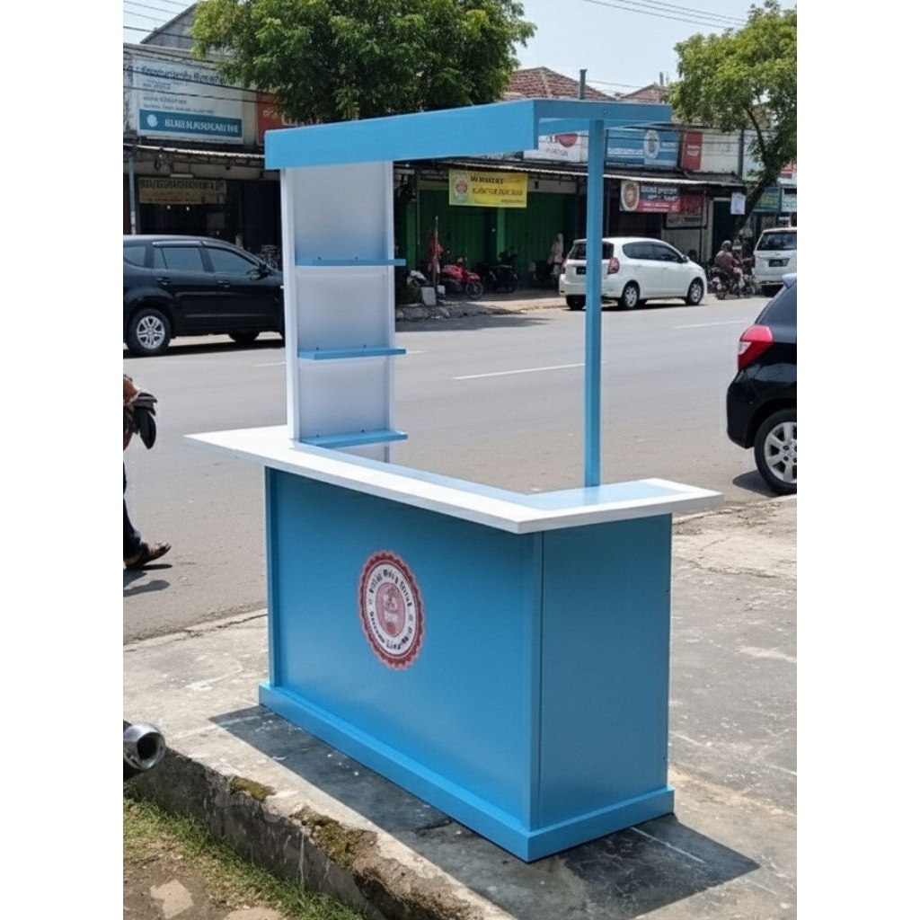 Jual simple & Murah booth lipat portable/ booth kayu/ booth jualan ...