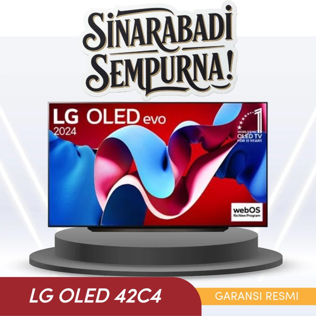 Jual LG OLED 42C4 / 42C4PSA 4K Smart tv 42 inch 2024 series | Shopee ...