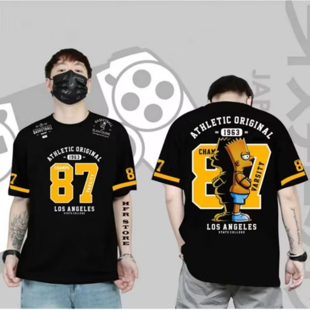 Jual baju kaos T-shirt distro pria wanita lengan pendek baju kaos ...