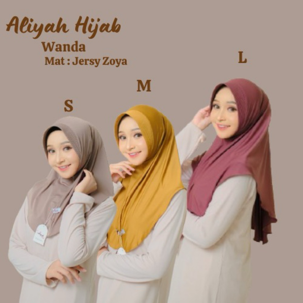 Jual hijab bergo pet aliyah ukuran M dan L | Shopee Indonesia