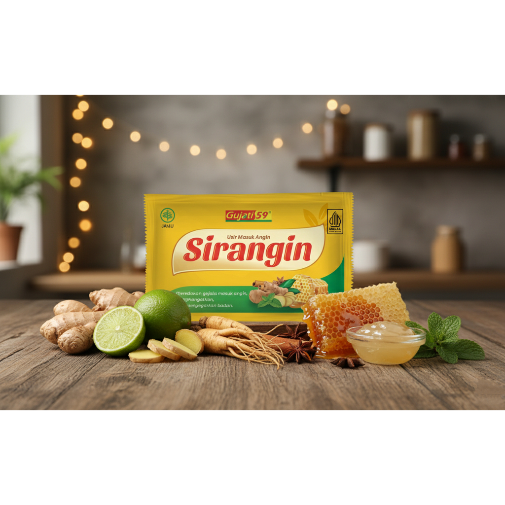 Jual Sirangin Herbal Cair untuk Masuk Angin 15 ml (5 Sachet) dari ...