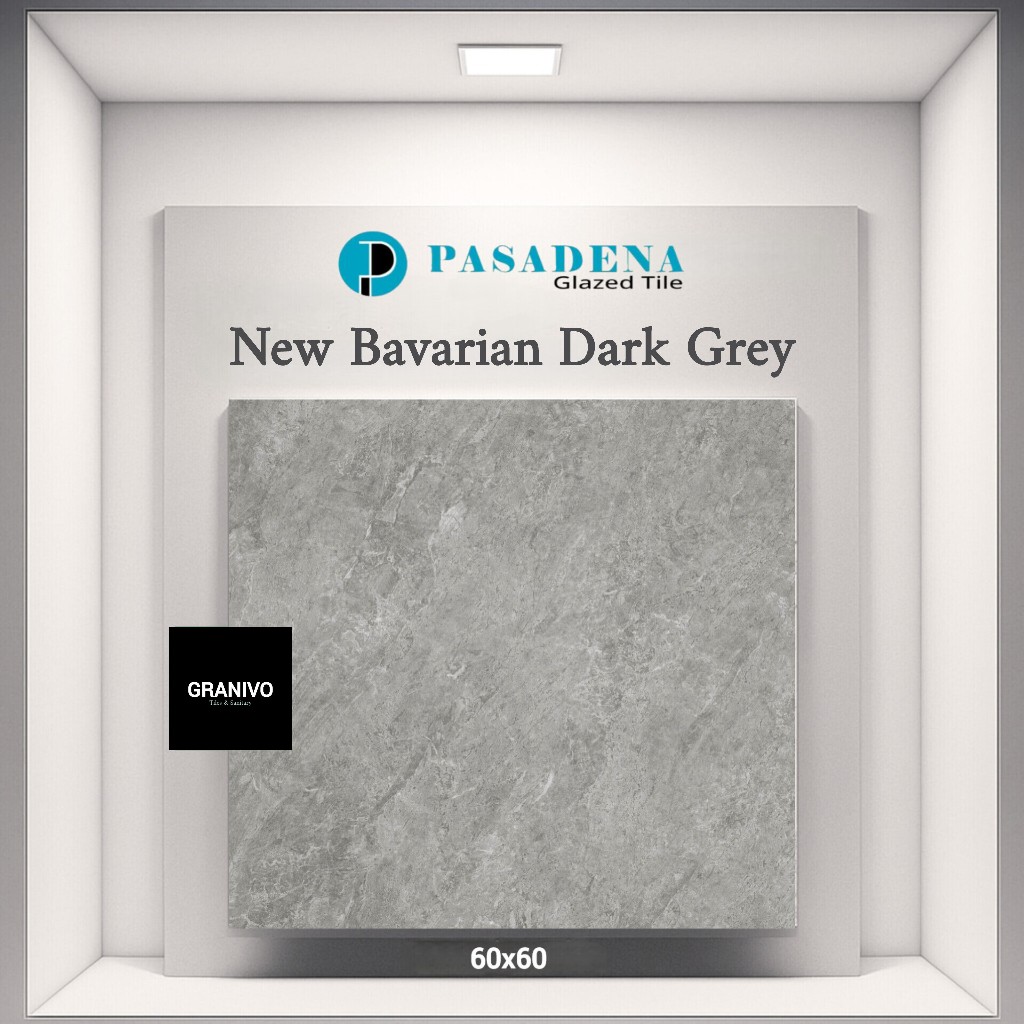Jual PASADENA NEW BAVARIAN DARK GREY / GLAZED TILE BY SANDIMAS GRANIT / GRANITE LANTAI 60 x 60 ...