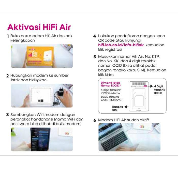 Jual Indosat Hifi Air HKM M21 Modem Mifi 4G Unlock All Operator Free ...