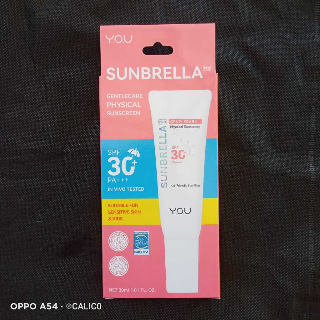 Jual YOU Sunbrella Pro Gentlecare Physical Sunscreen SPF 30+ PA+++ 30 ...