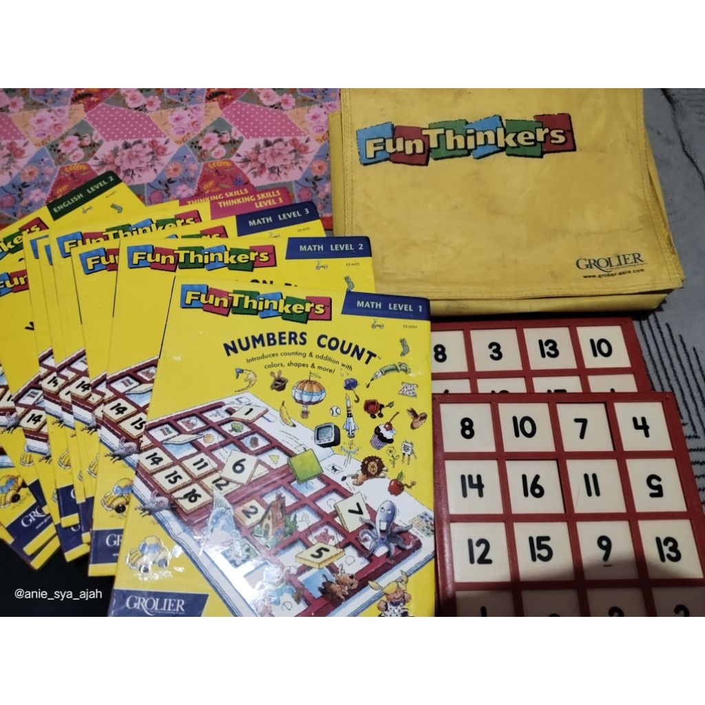Jual Fun Thinker Grolier ( preloved ) | Shopee Indonesia