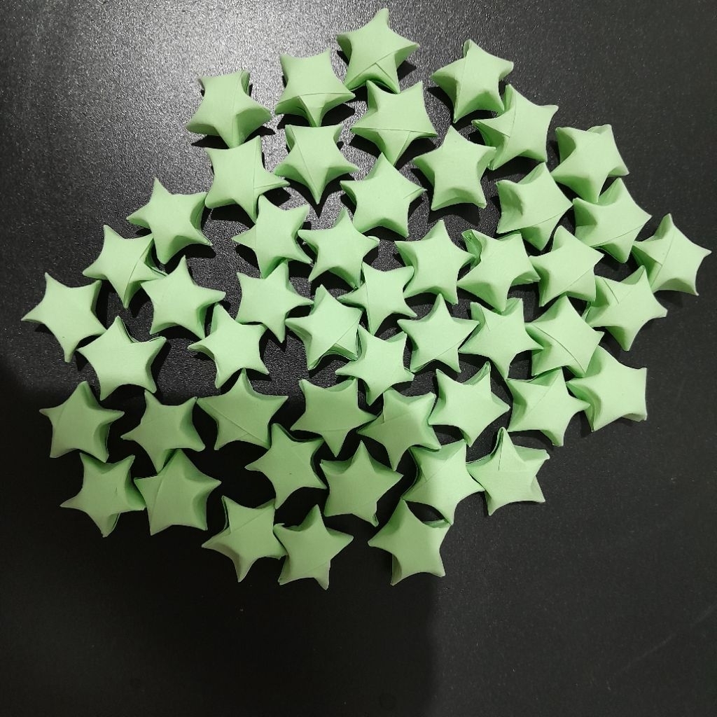 Jual Craft bintang isi 50 hiasan buket origami kerajinan tangan ...