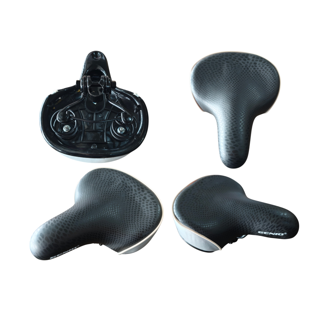 Jual SADDLE SADEL JOK SEPEDA GENIO GEL PER LEBAR SUPER EMPUK | Shopee ...