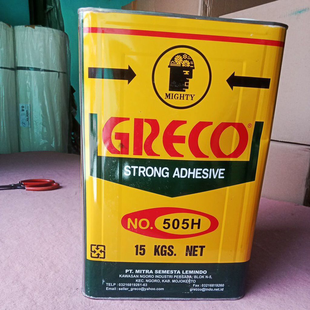 Jual lem greco 505H isi 15kg | Shopee Indonesia