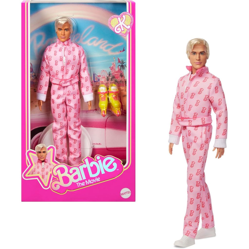 Jual Barbie The Movie Ken Collectible Doll, Ryan Gosling as Ken Wearing ...