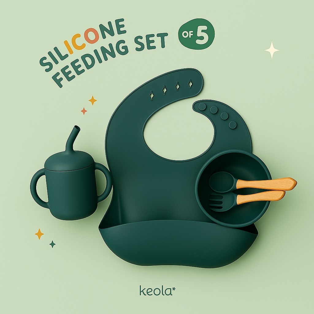 Jual KEOLA - 5PCS FREE BOX Set Premium Silicone Gift Set / Hampers ...