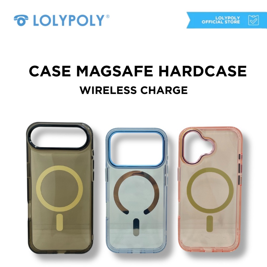 Jual Lolypoly Case Magsafe Transparant For iP 17 Air Pro Max | Shopee ...