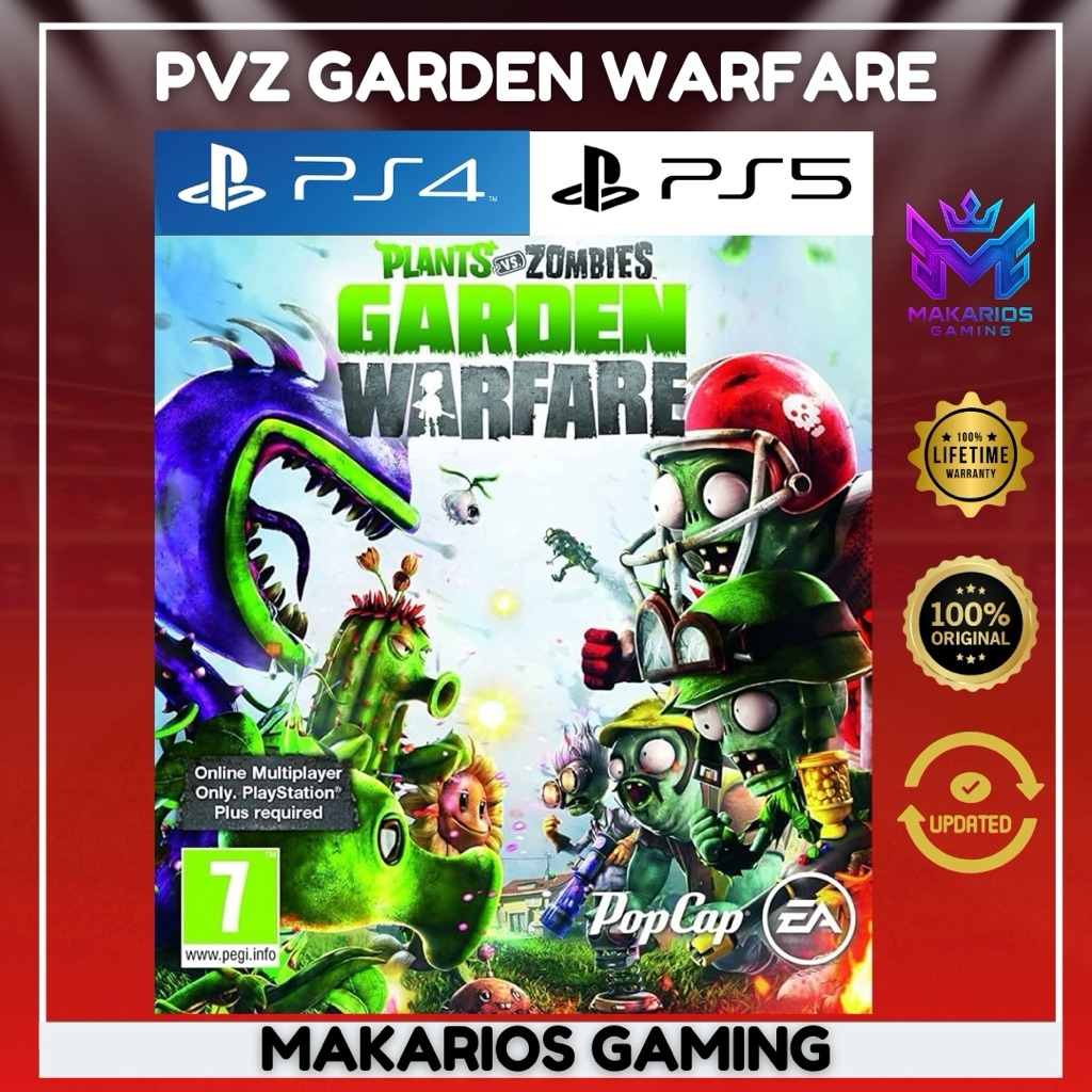 Jual Plants Vs Zombies Garden Warfare, For PS4 & PS 5 | Shopee Indonesia