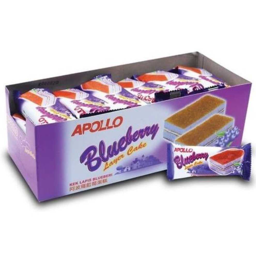 Jual APOLLO LAYER CAKE 432g (1 Kotak Isi 24 Pcs @18g) Bolu Lapis Aneka ...