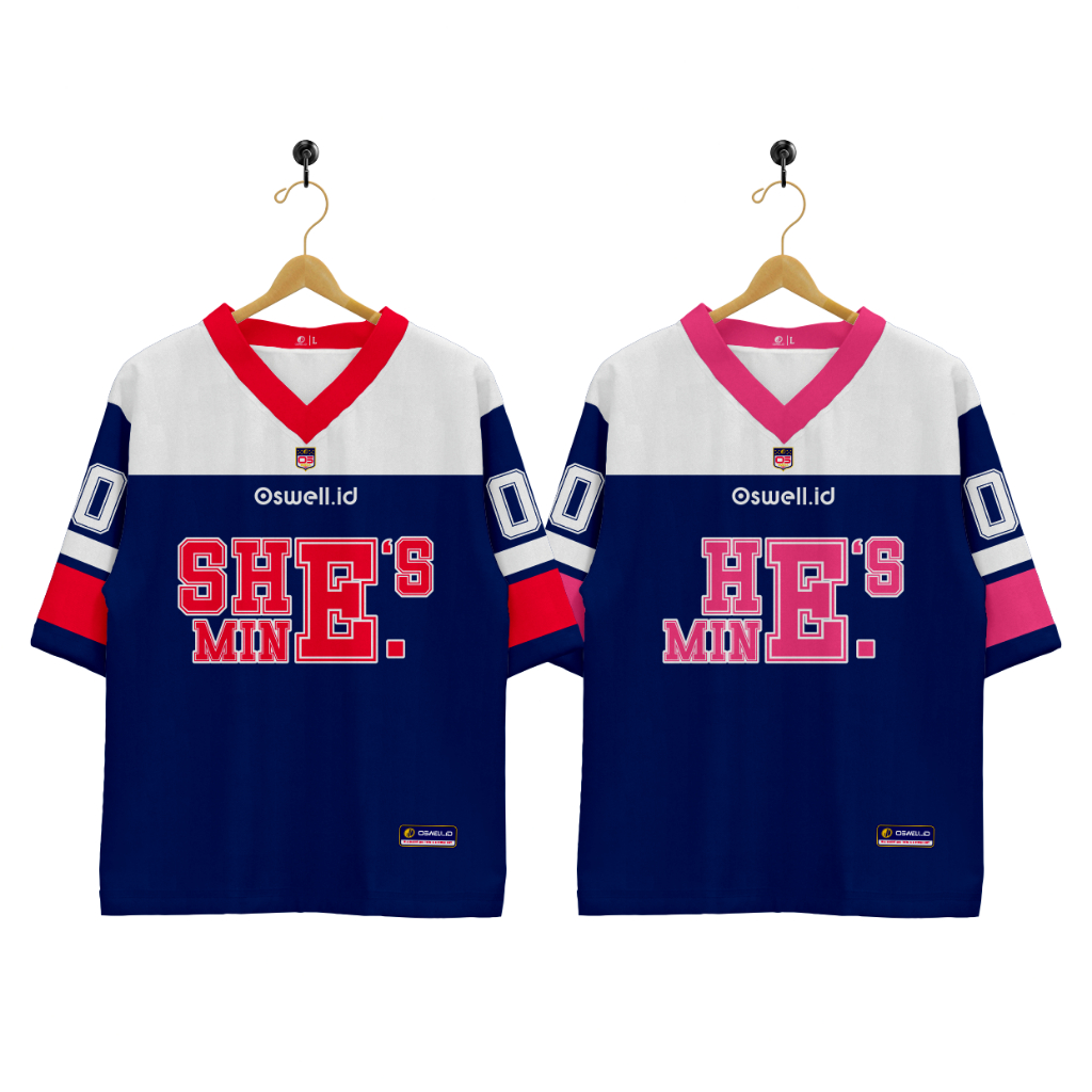 Jual JERSEY COUPLE MATCHING 06 WOMEN AND MEN BISA PASANG NAMA DAN NOMOR ...