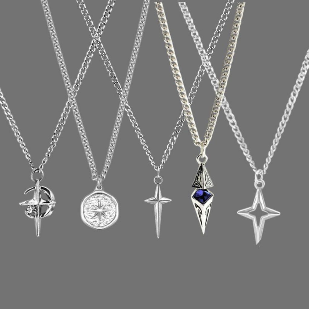Jual Kalung Titanium Pria Model Bintang Terbaru Anti Karat 5BOYS ACC ...