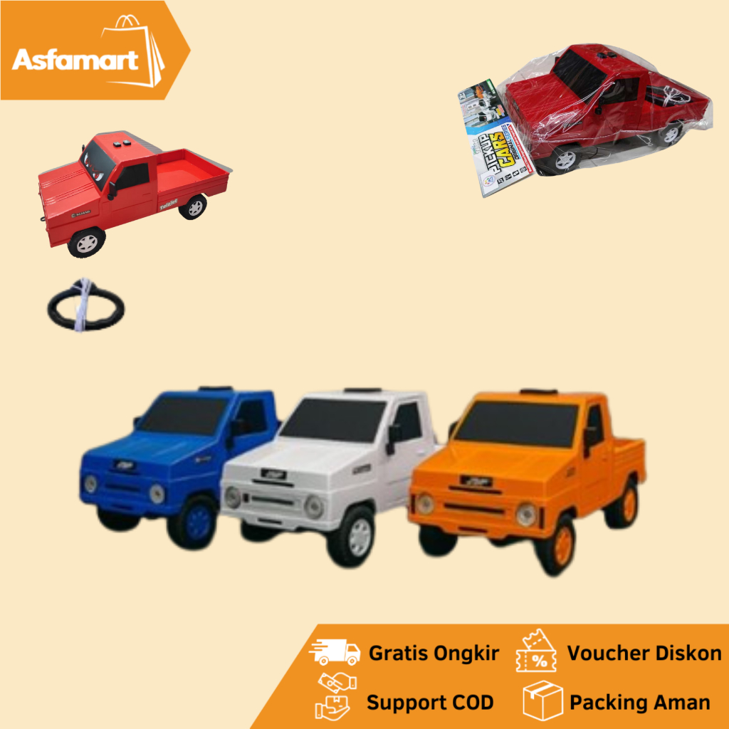 Jual Mainan Mobil Anak Kijang Miniatur Pick Up Ada Sura Musik telolet ...