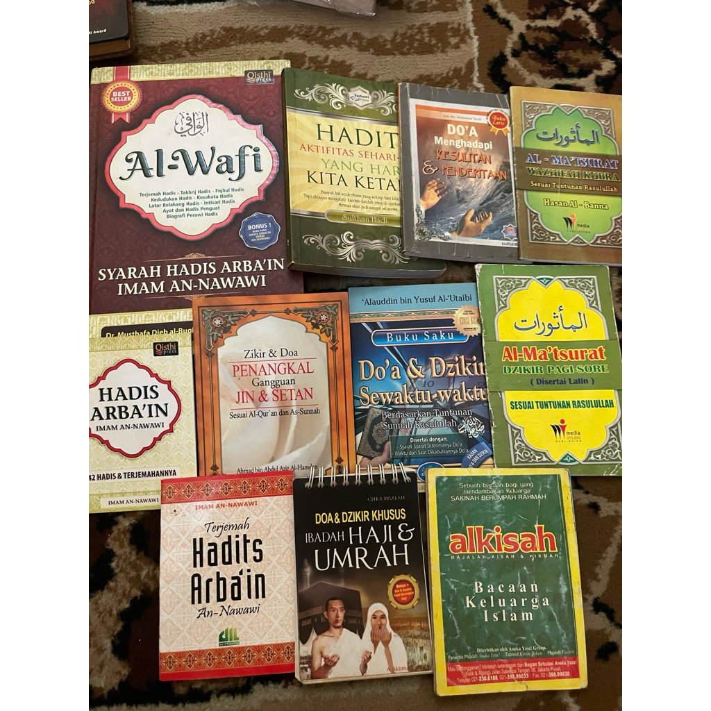 Jual Buku Bacaan Islam Kumpulan Hadits Doa Dzikir Al Ma’tsurat Lengkap ...