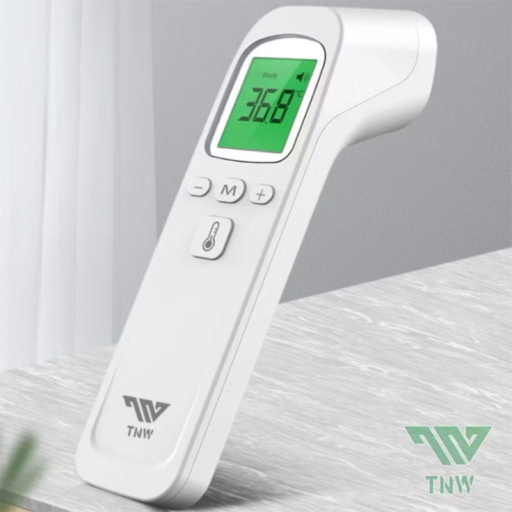 Jual TNW Thermogun Termometer Suhu Tubuh Digital Termometer Inframerah ...