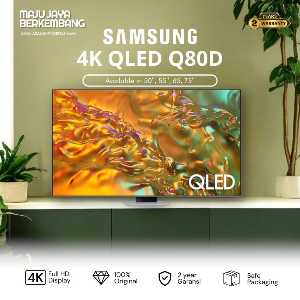 Jual SAMSUNG QLED 55Q80D / QA55Q80D 4K SMART TV 55 inch Q80D | Shopee Indonesia