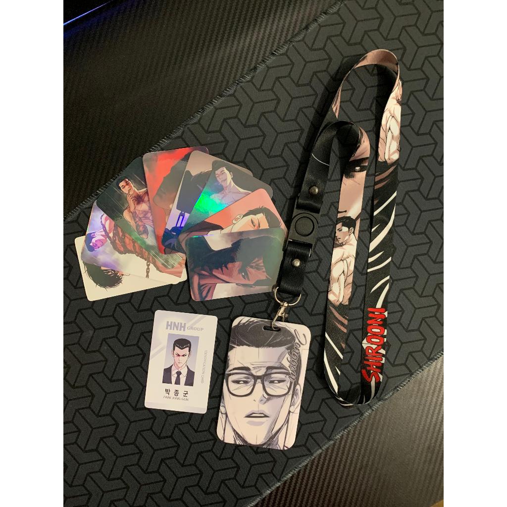 Jual Tali Lanyard ID Card Manhwa Lookism Park Jonggun / Holder ID Card ...