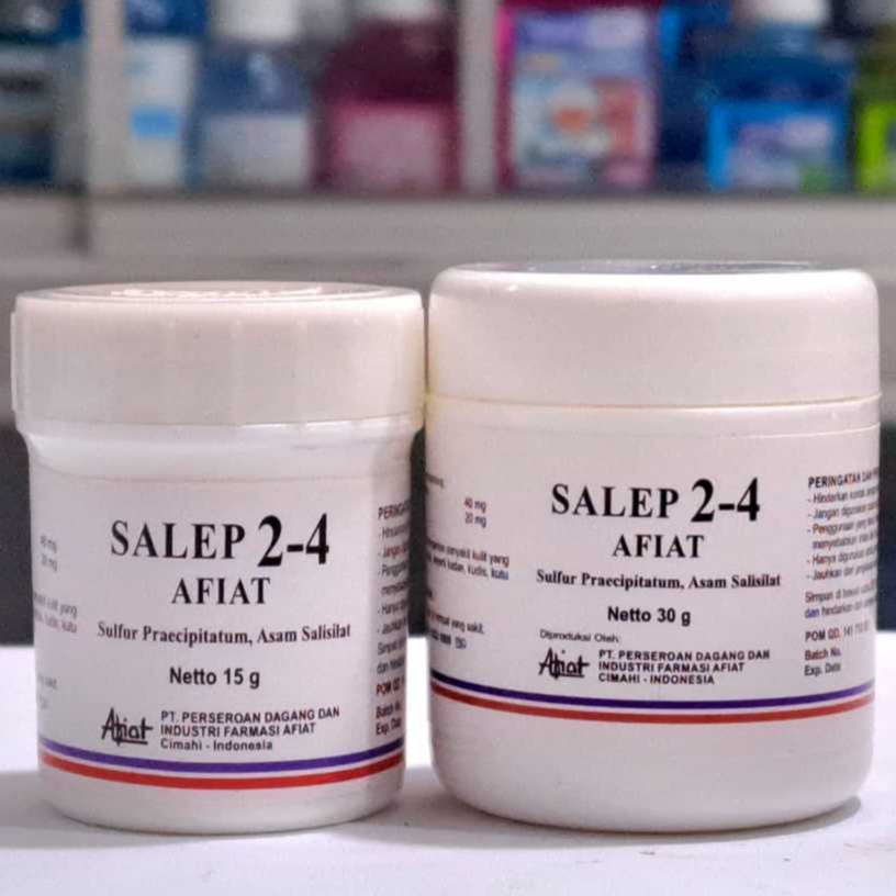 Jual Salep 24 2-4 Afiat 𝟏𝟓𝐆𝐑 & 𝟑𝟎𝐆𝐑 - Mengatasi Gatal-Gatal Skabies ...
