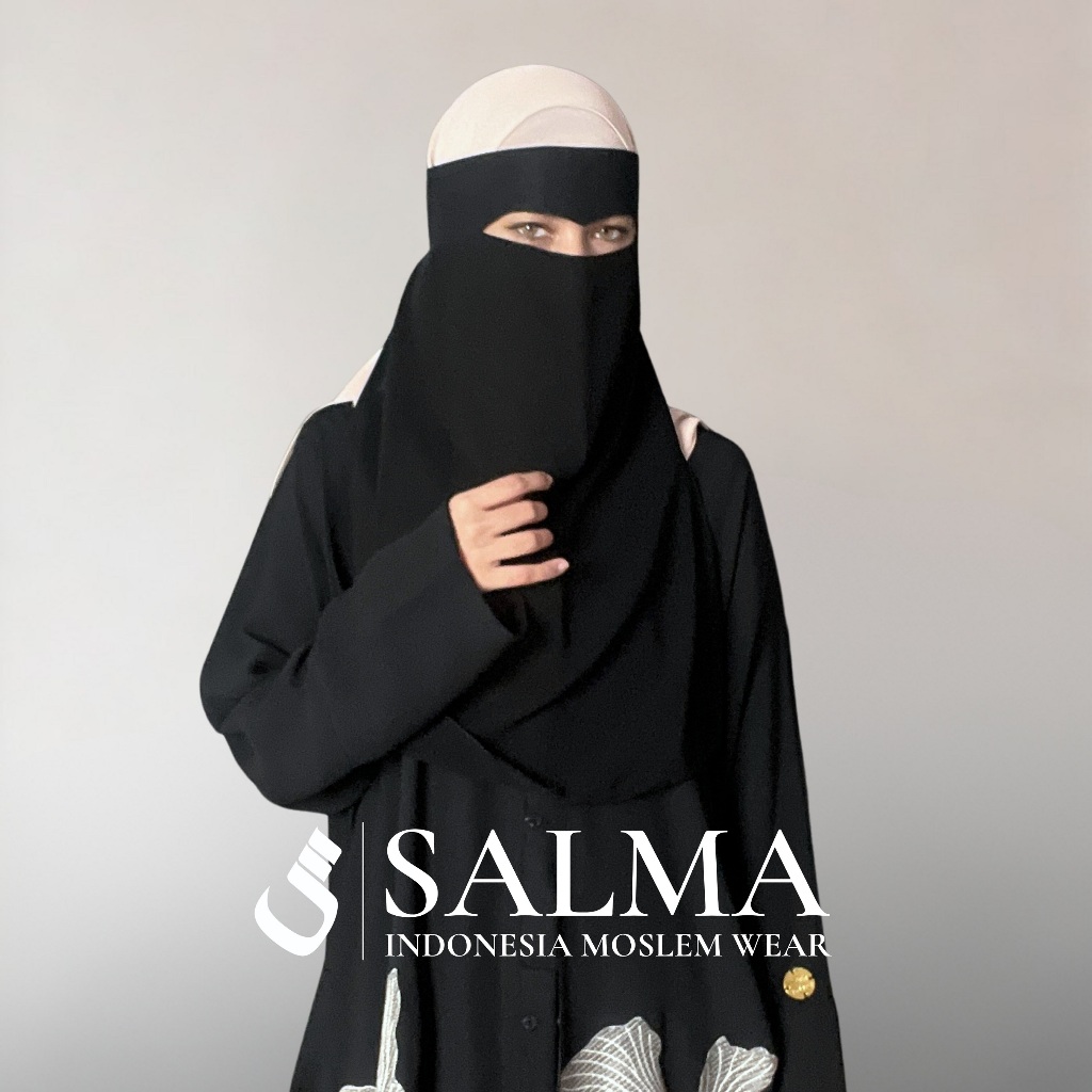 Jual ABAYA SALMA - Niqob Cadar Batman - Chiffon Arab Premium | Shopee ...