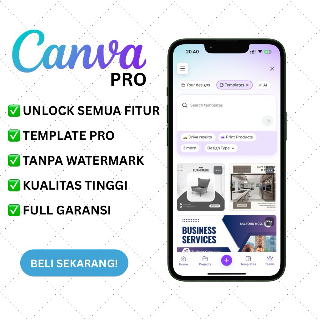 Jual 15000+ TEMPLATE CANVA PRO ALL DEVICE BERGARANSI | Shopee Indonesia