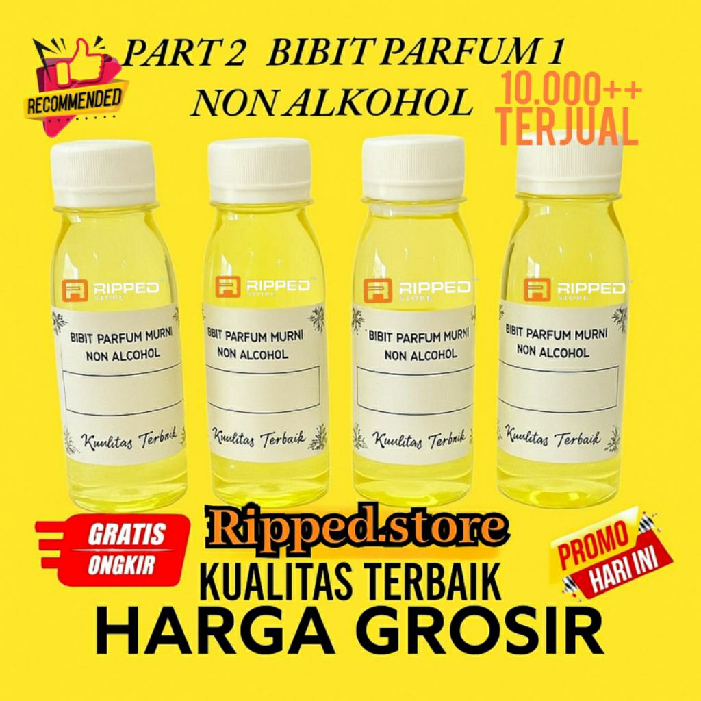 Jual Bibit Parfum Murni Non Alkohol 100ml || Untuk Roll On & Spray ...