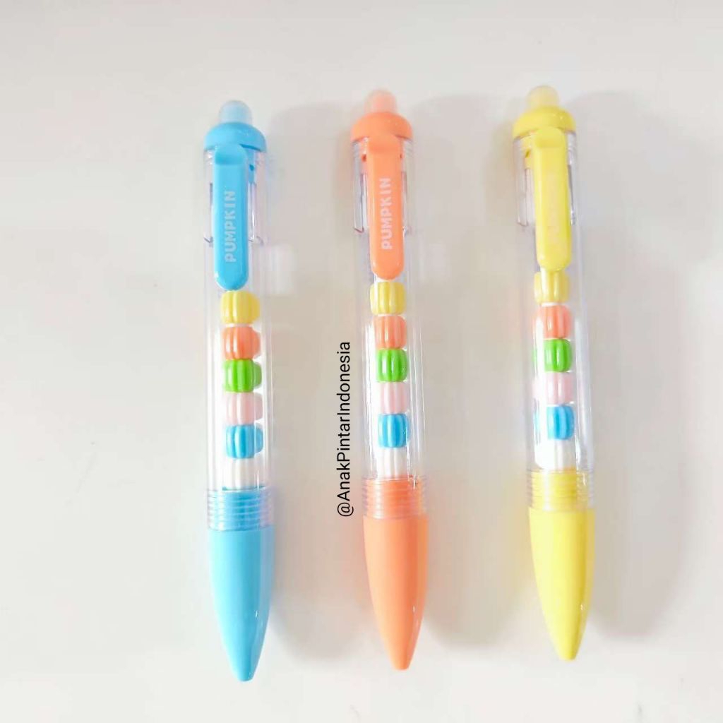 Jual BOLPEN PUMPKIN PARTY ERASABLE CLICK PEN [ MP-8111 ] | Shopee Indonesia