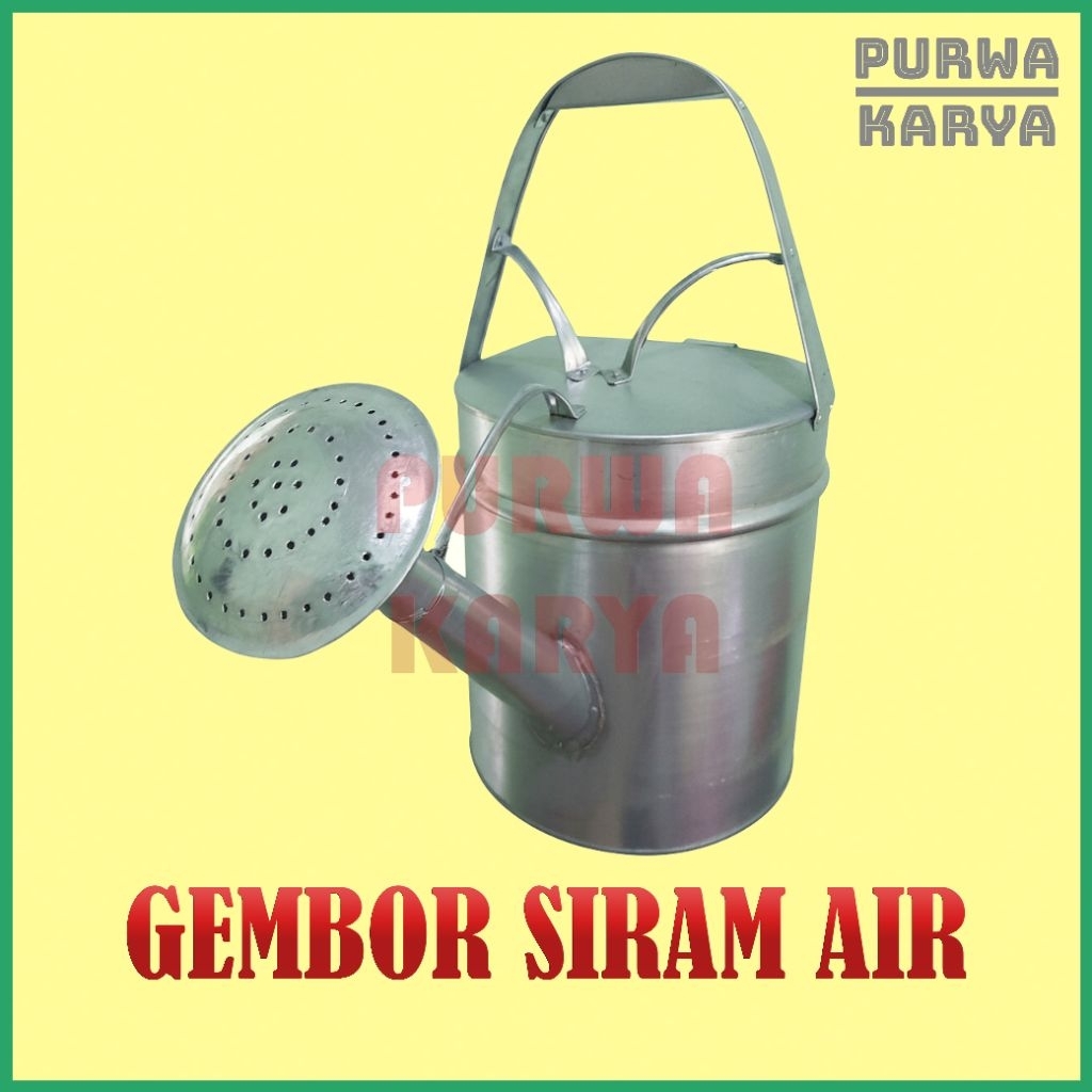 Jual Gembor Siram Tanaman Bahan Seng Tebal / Siraman Bunga / Watering ...