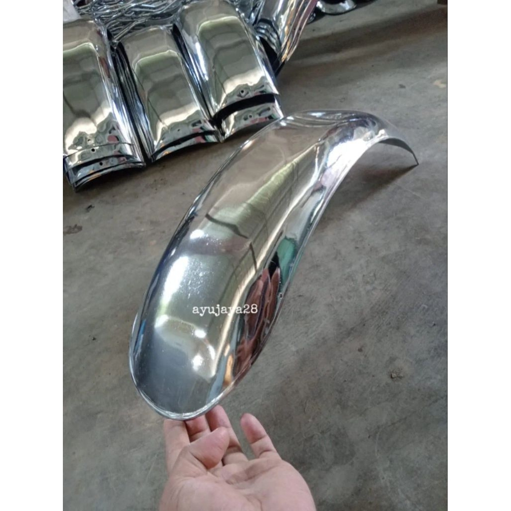 Jual Spakbor Belakang Universal Chrome Spakbor Custom Spakbor British ...