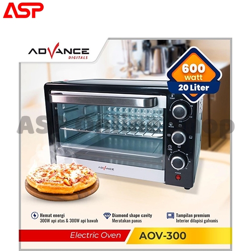 Jual ADVANCE AOV300 AOV-300 Oven Multifungsi Listrik 600W Electric Oven ...