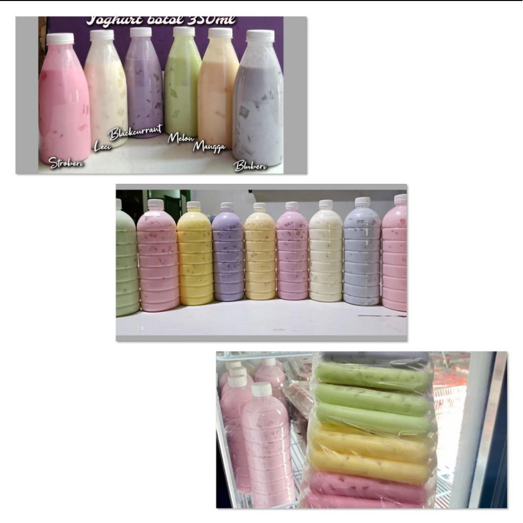 Jual Yoghurt 1 liter | Yoghurt botol | yoghurt stik isi 30 | yoghurt ...