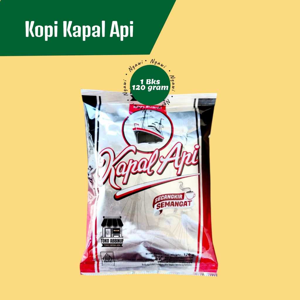 Jual KOPI KAPAL API SILVER 120 gram , 250 gram, 350 gram | Shopee Indonesia