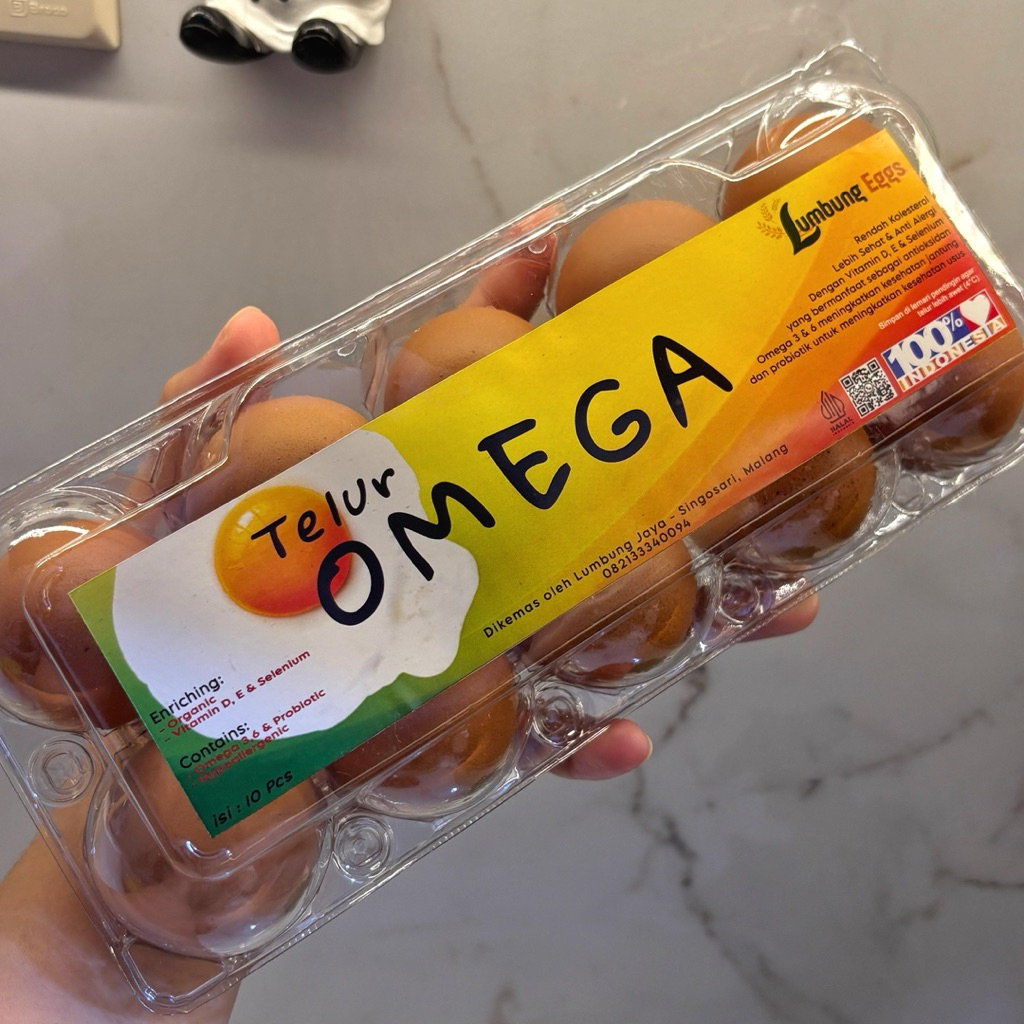 Jual Telur OMEGA // Telur OMEGA 3 // telur ayam OMEGA // telur ayam ...