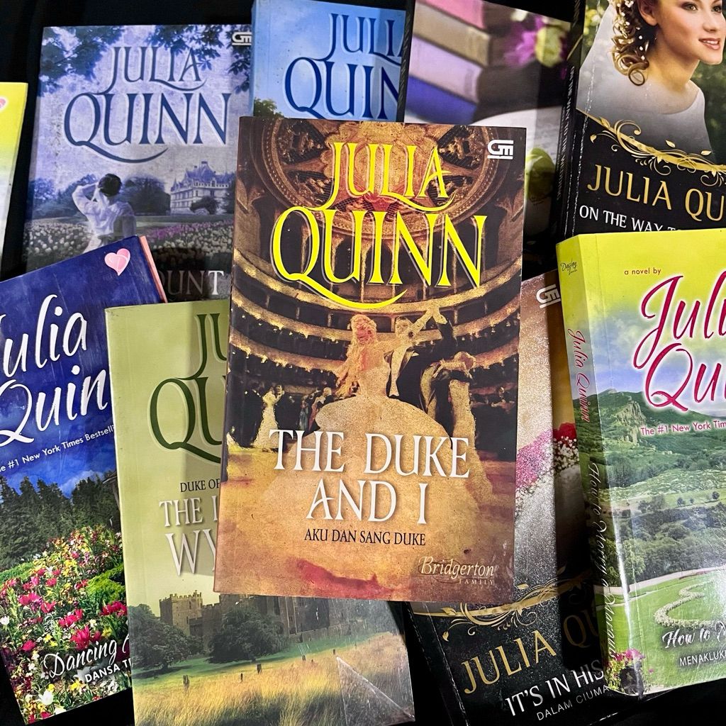 Jual Novel Julia Quiin Historical Romance Bridgerton | Shopee Indonesia