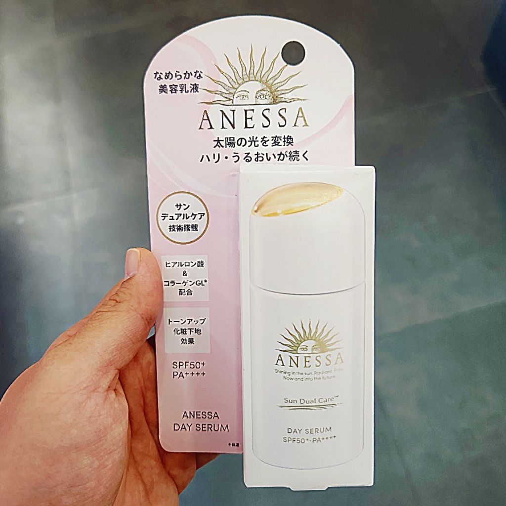 Jual ANESSA Day Serum SPF50 PA++++ 30ML Sun Dual Care | Shopee Indonesia