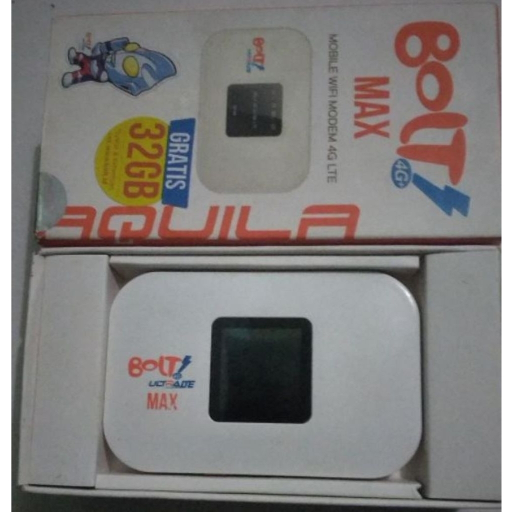 Jual Modem Wifi 4G LTE Bolt Aquila Max Slim Mifi Orion Unlock T-Sel Byu ...