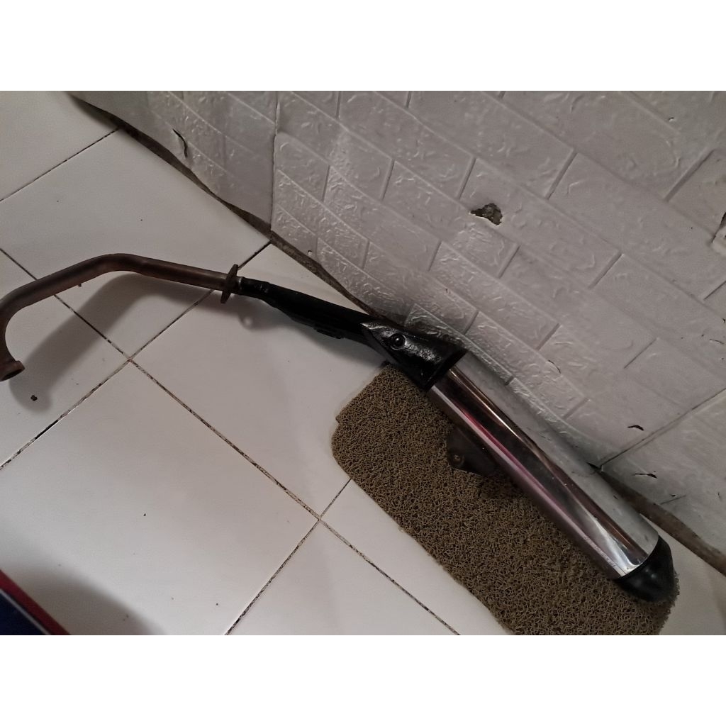 Jual Knalpot Sonic honda sonik 150 original ori copotan standar ...