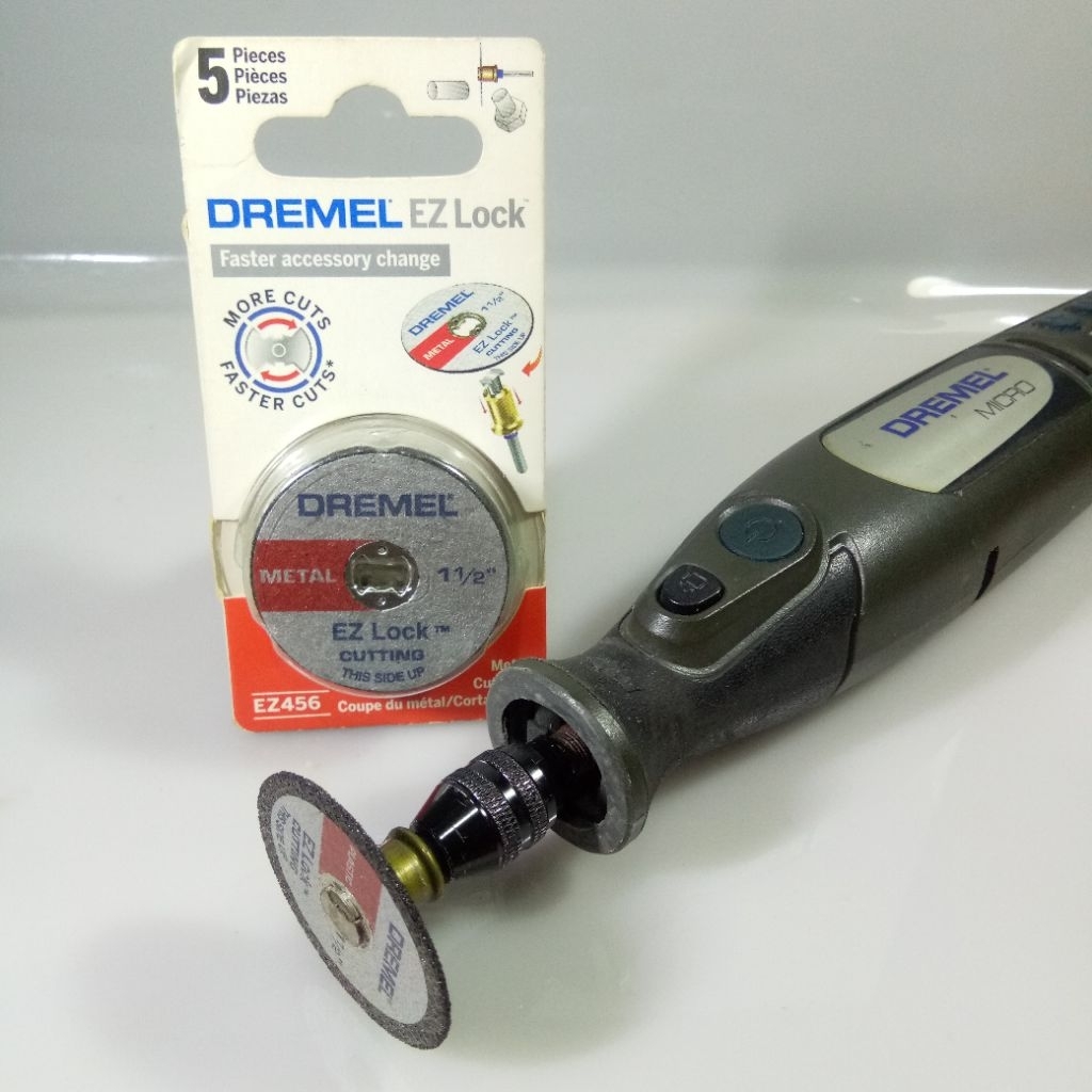 Jual Dremel EZ456 EZ Lock Cut-Off Wheel Original – Mata Potong Logam ...