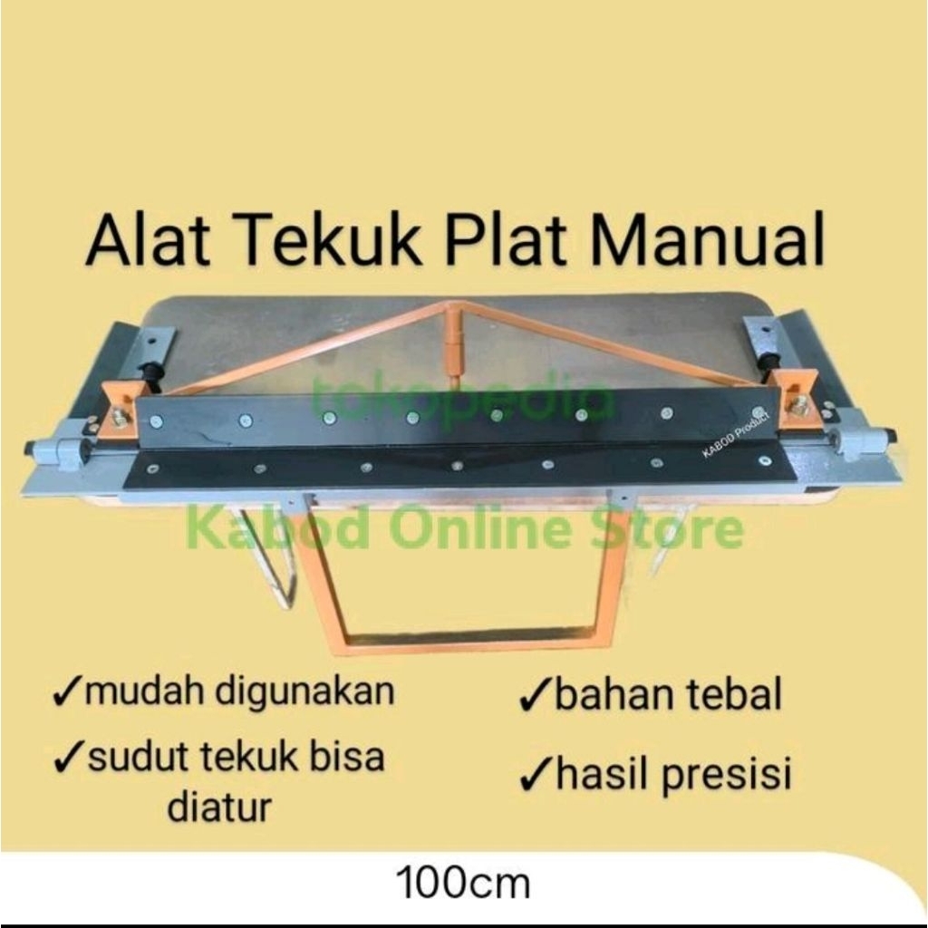 Jual Alat Bending Plat Tekuk Plat Manual 100cm | Shopee Indonesia