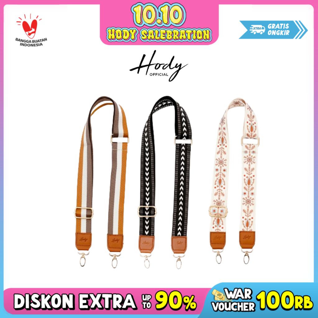 Jual Hody - Tali Tas Selempang Tas Tas Motif Strap Tas Selempang Motif ...